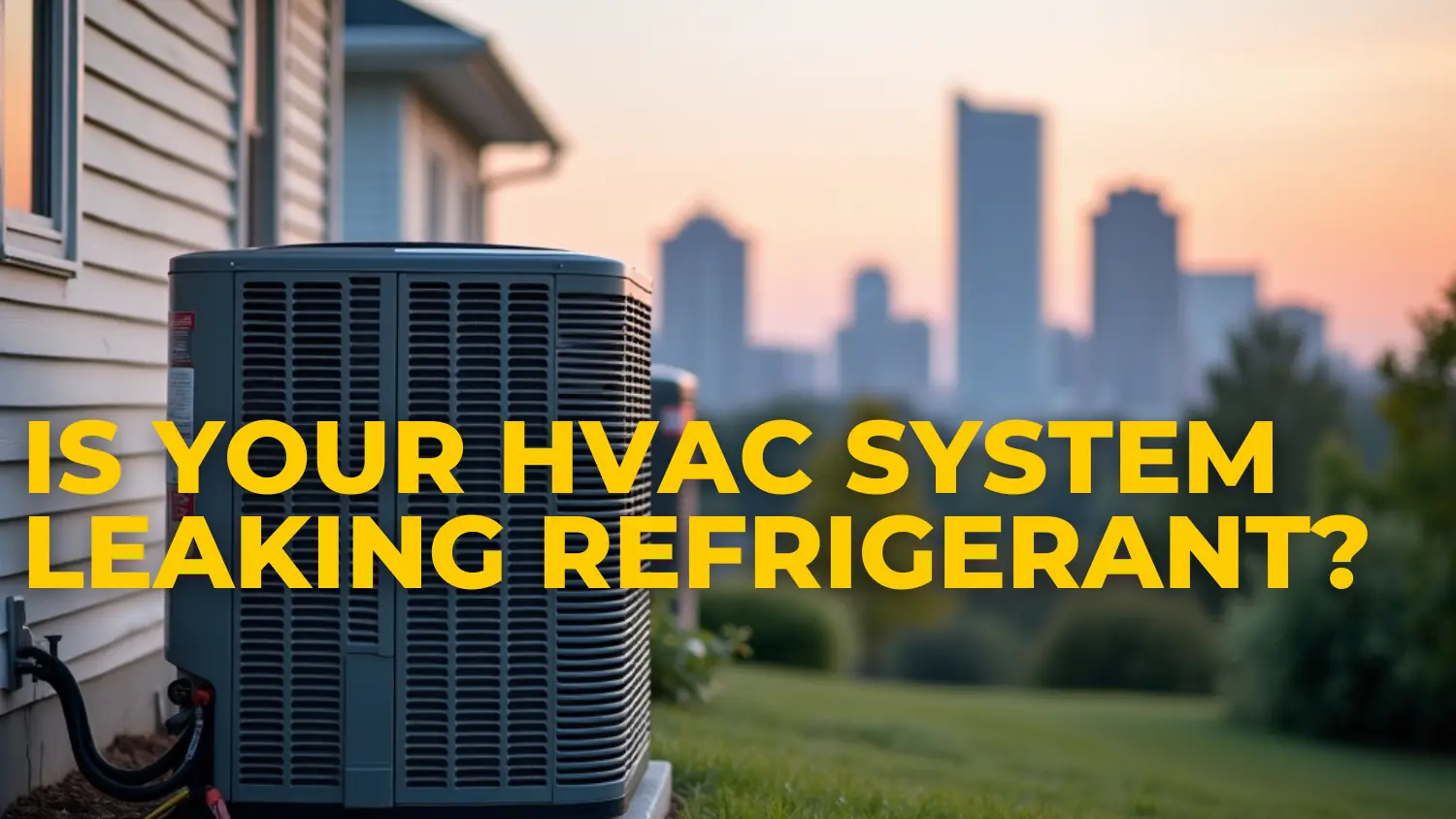 Detecting HVAC Refrigerant Leaks | Automatic Climate Richmond