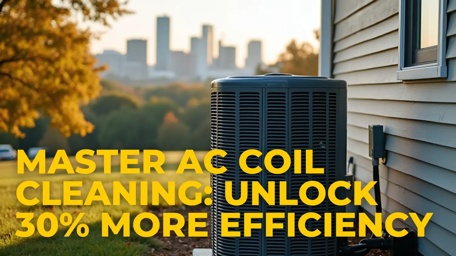 Easy AC Coil Cleaning: Boost Efficiency Now